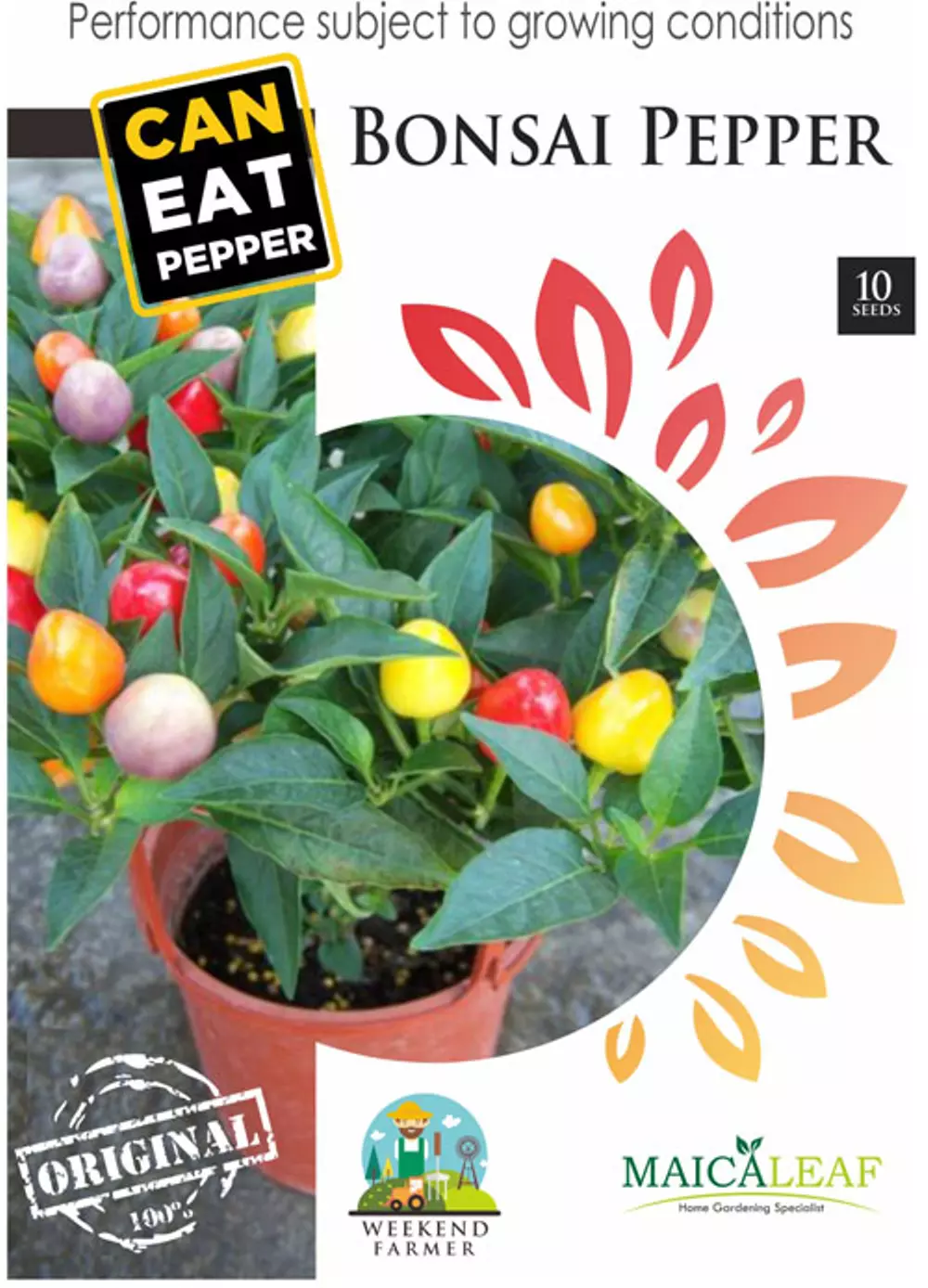 Jual Cabe Hias Bonsai Pepper Maica Leaf 10s Seeds | SENTRATANI.COM