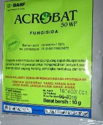 Jual Fungisida ACROBAT 50 WP 10 gram | SENTRATANI.COM