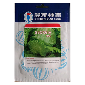 Jual Benih Selada Krop Head Lettuce Georgia 5gr | SENTRATANI.COM